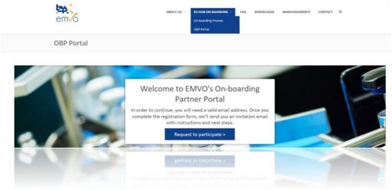 The EMVO On-Boarding Partner Portal (OBP Portal) goes live! - EXCELLIS ...